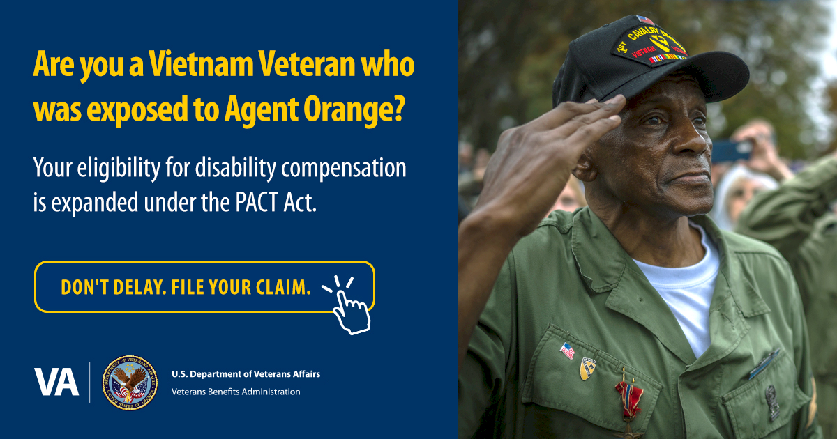 An Agent Orange Claim Filing