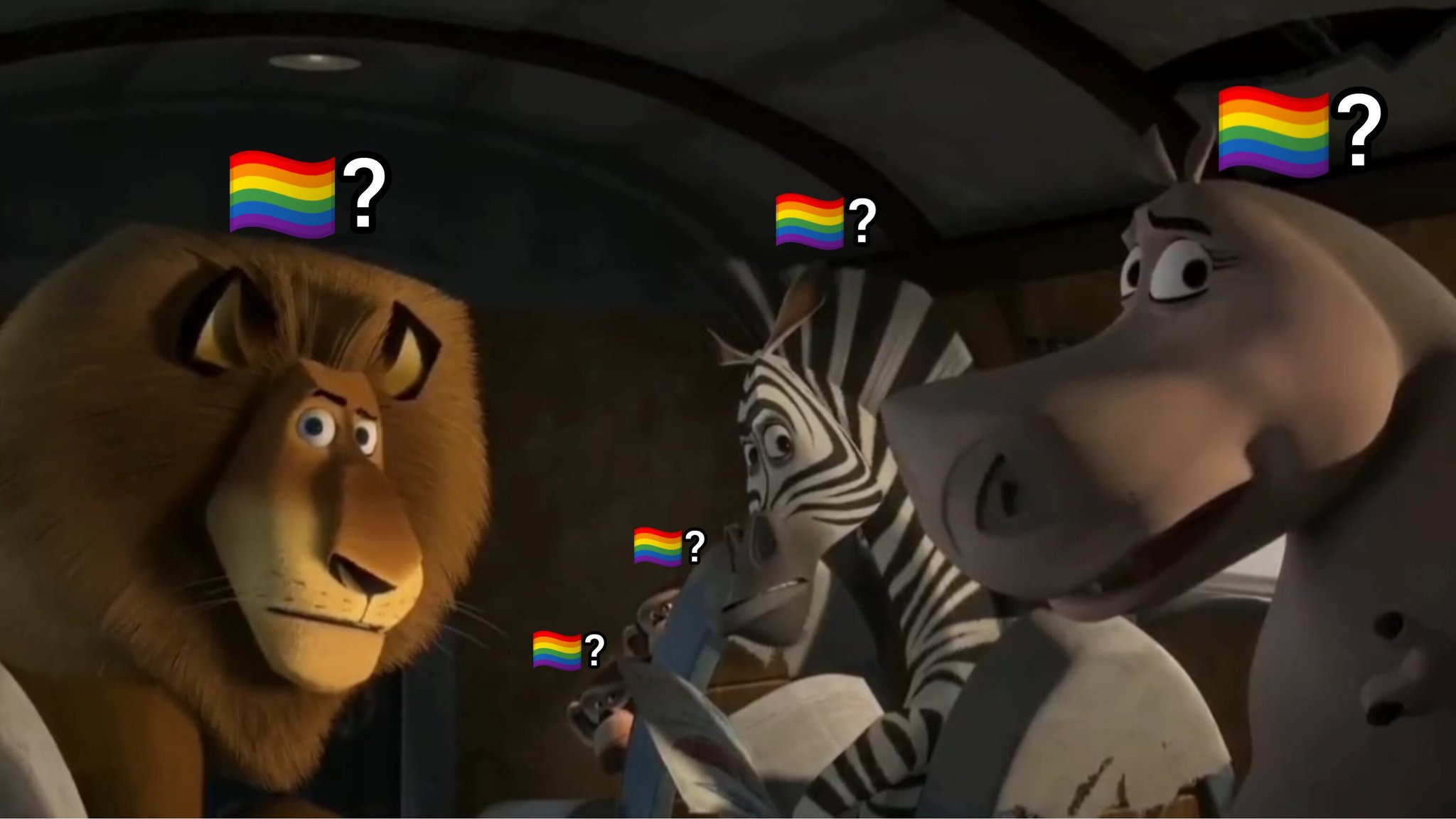 Madagascar Alex Biting Marty