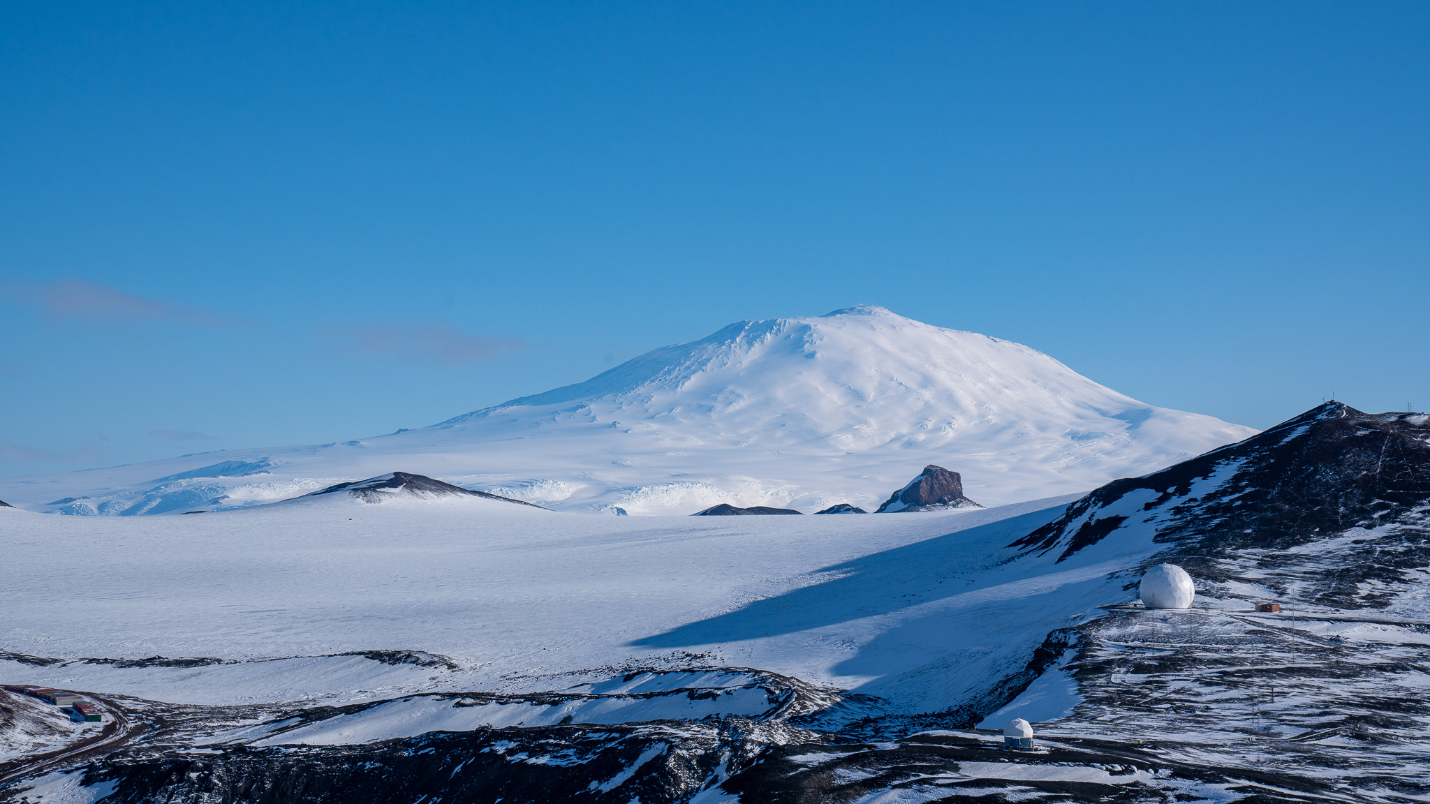 Mount Erebus Eruption