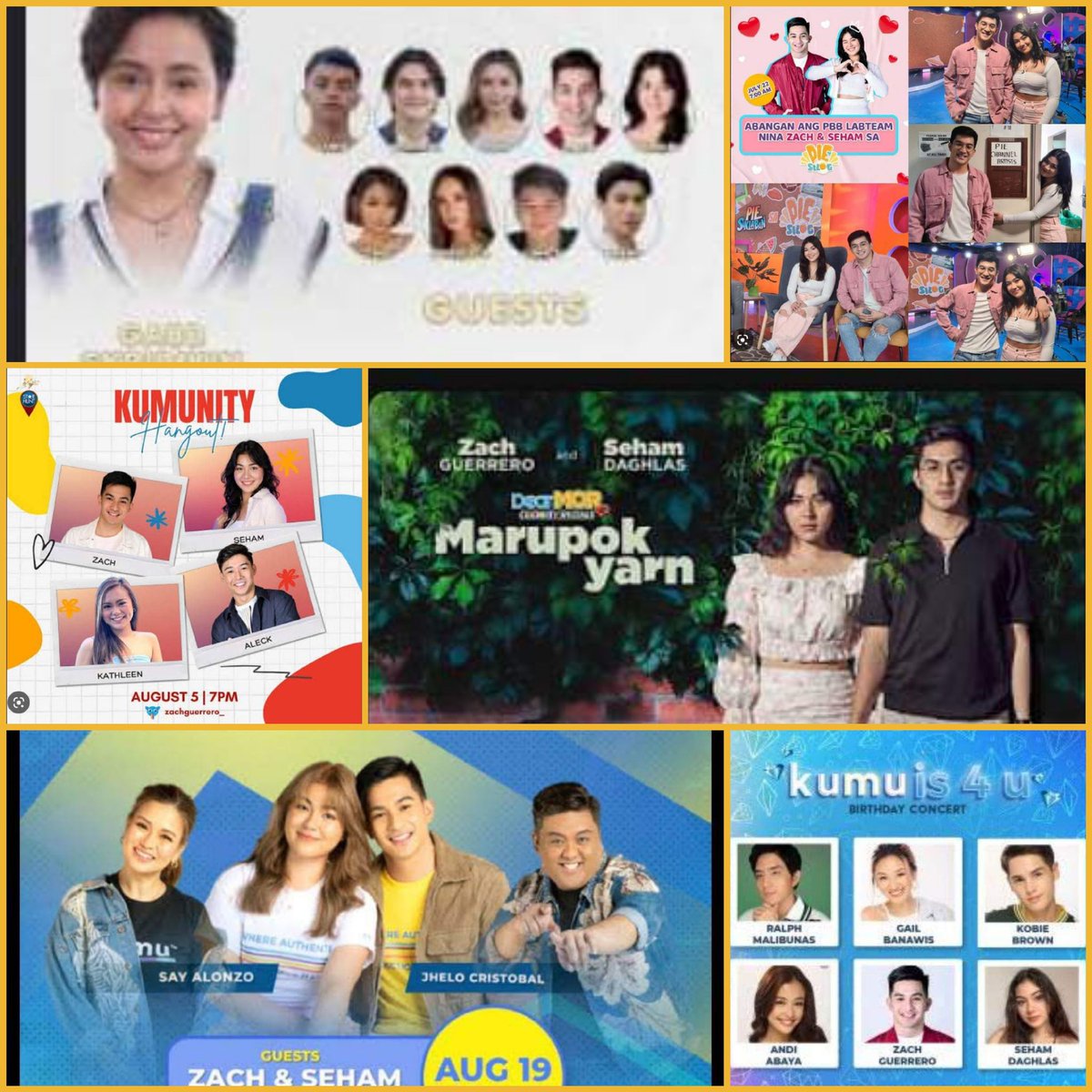 ZACHAM OFFICIAL on Twitter: "RT @analyn_landicho: Happy anniversary ZacHam cookies fanmily ...