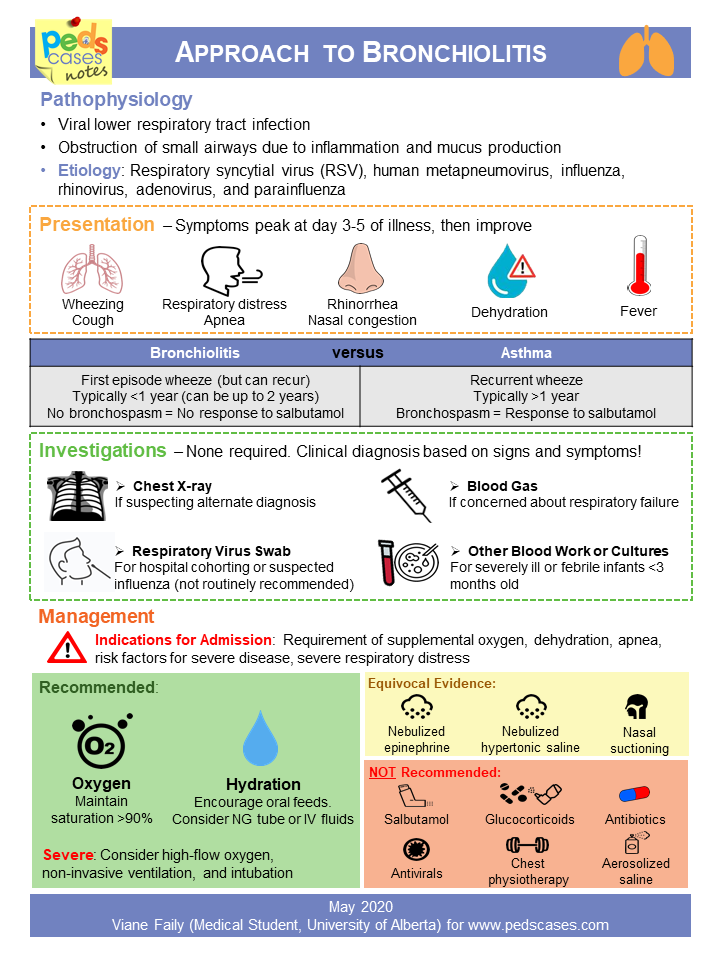 The Innovation | Medicine on Twitter: "Approach to Bronchiolitis @PedsCases #MedEd #pulmtwitter"