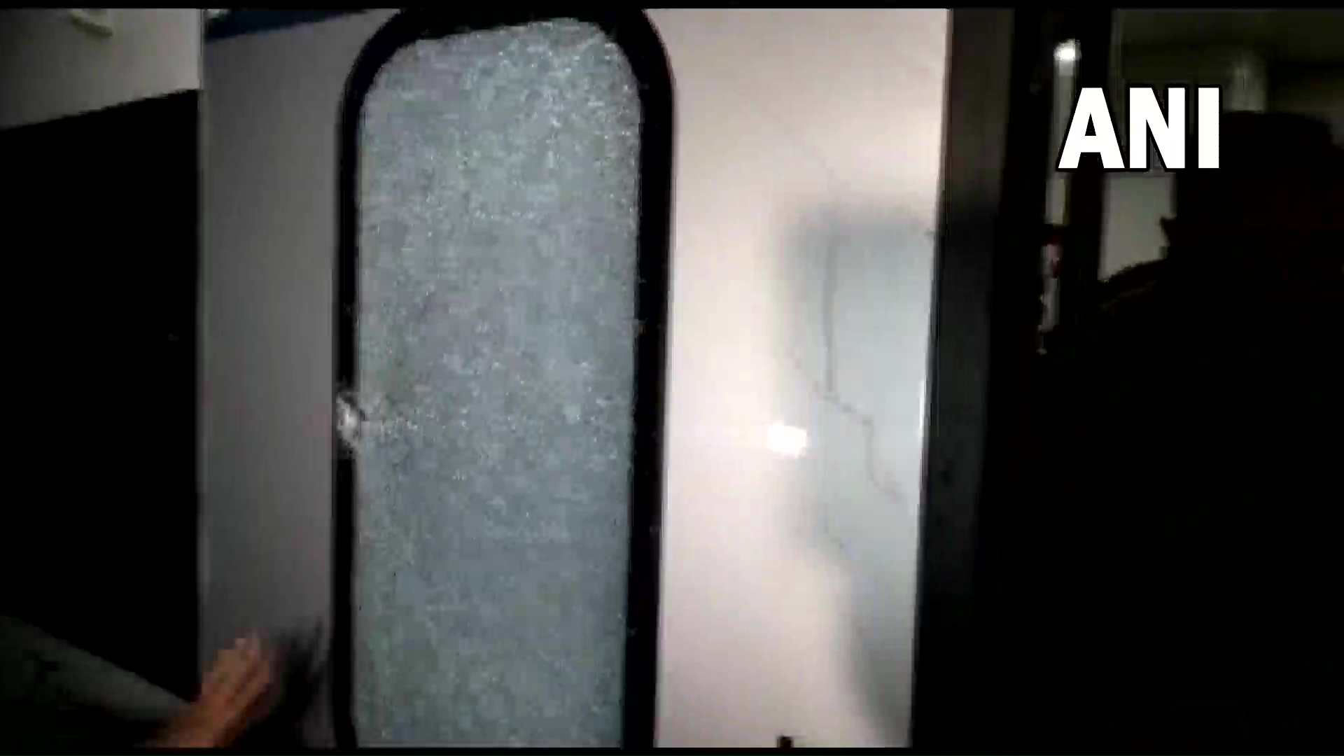 ANI on Twitter: "West Bengal | Stones pelted at Vande Bharat Express connecting Howrah to New ...