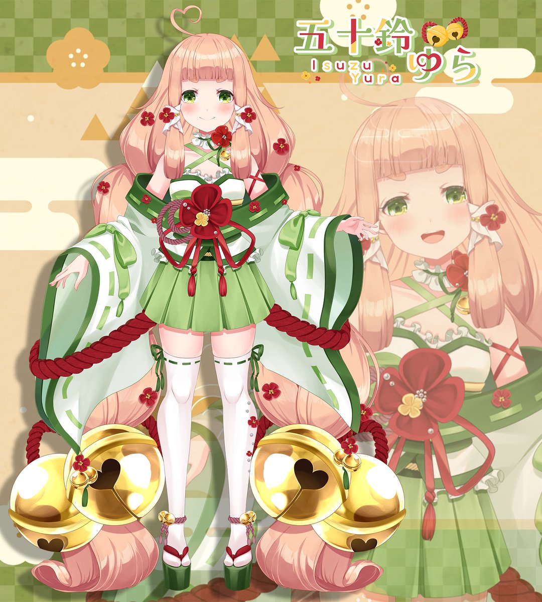 五十鈴 ゆら🔔🌺神様VTuber on Twitter: "超ポジティブ系、鈴の神様VTuber 五十鈴ゆらです -タグ- 総合 #五十鈴ゆら 配信 #鈴ｼﾞｬﾗｼﾞｬﾗｲﾌﾞ FA #ゆら ...