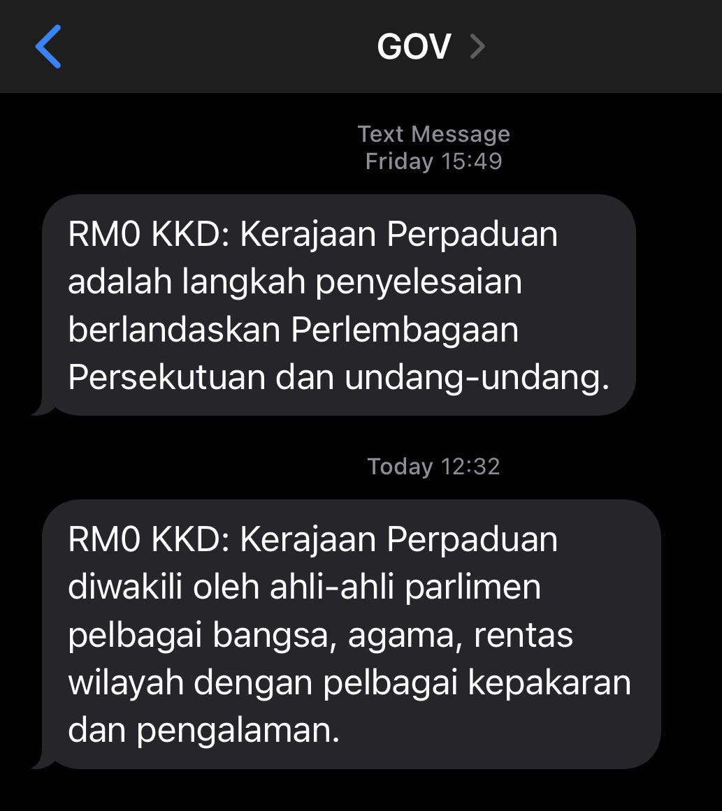 Ayep On Twitter 😅 Yb Fahmi Fadzil Boleh Jelaskan Tak Apa Tujuan Kerajaan Hantar Mesej