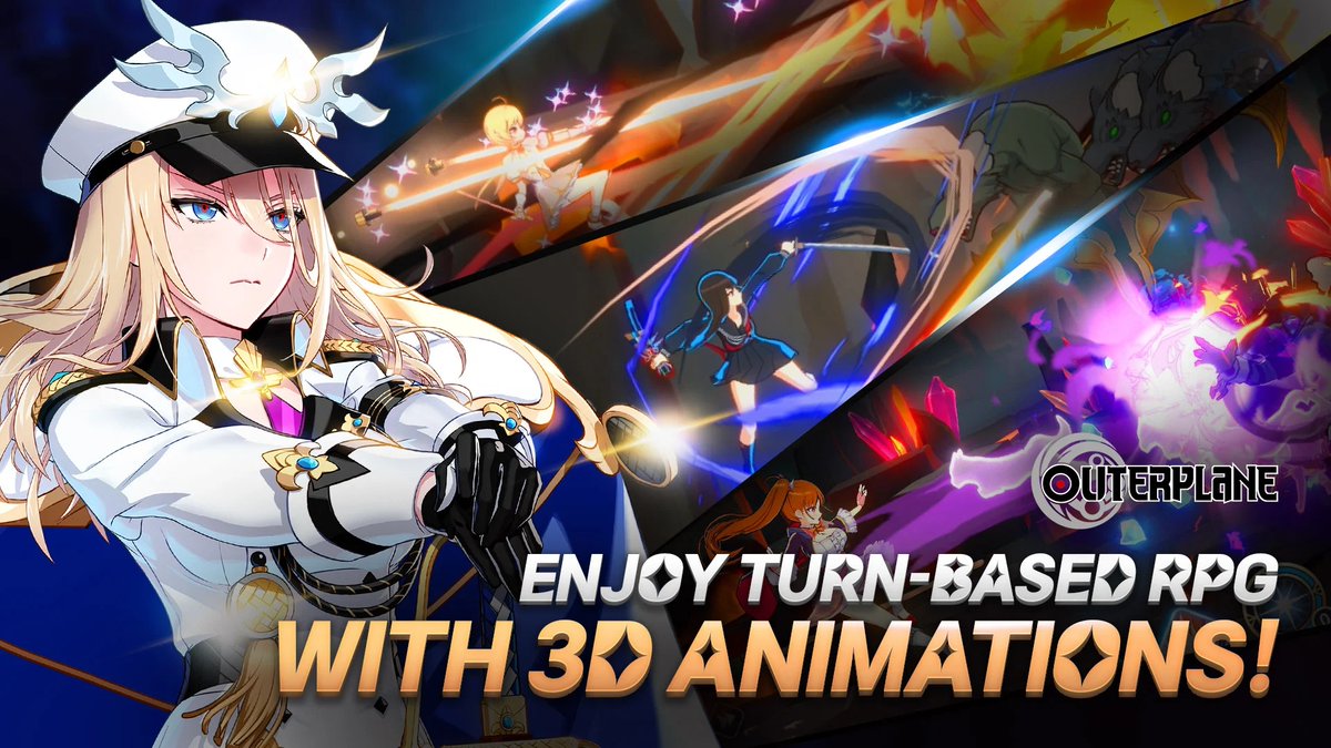 QooApp on Twitter: "Outerplane Korean Turn-based 3D RPG Begins Global CBT on January 5 ...