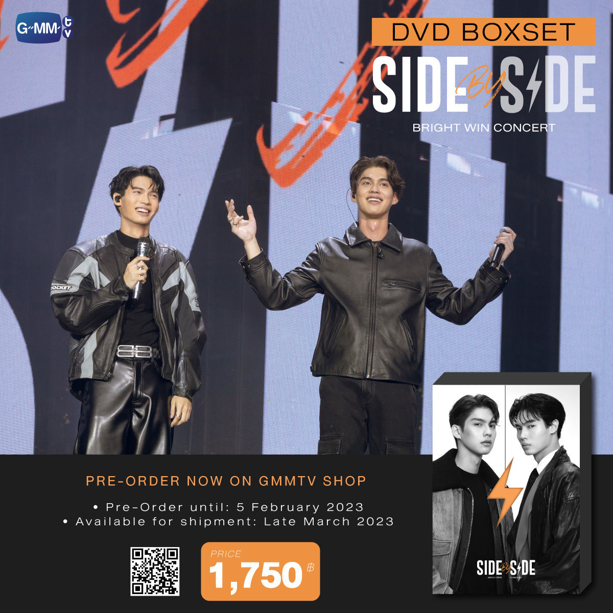 GMMTV SHOP on Twitter: "DVD BOXSET SIDE BY SIDE BRIGHT WIN CONCERT มาพร้อมความพิเศษมากมายให้คุณ ...