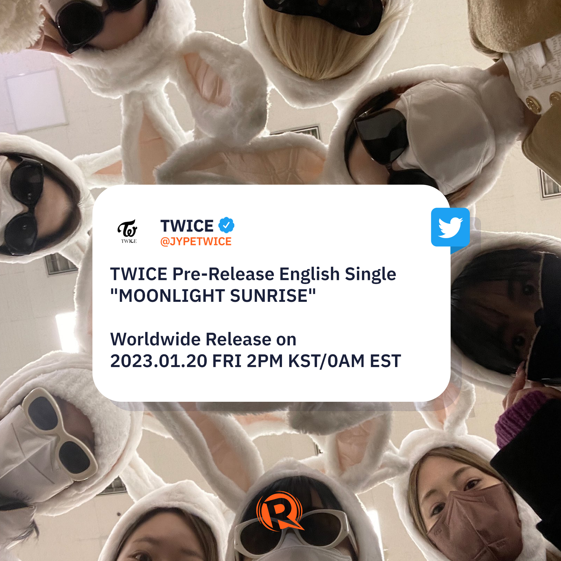 Rappler on Twitter: "TWICE IS COMING! TWICE (@JYPETWICE) is releasing their pre-release English ...