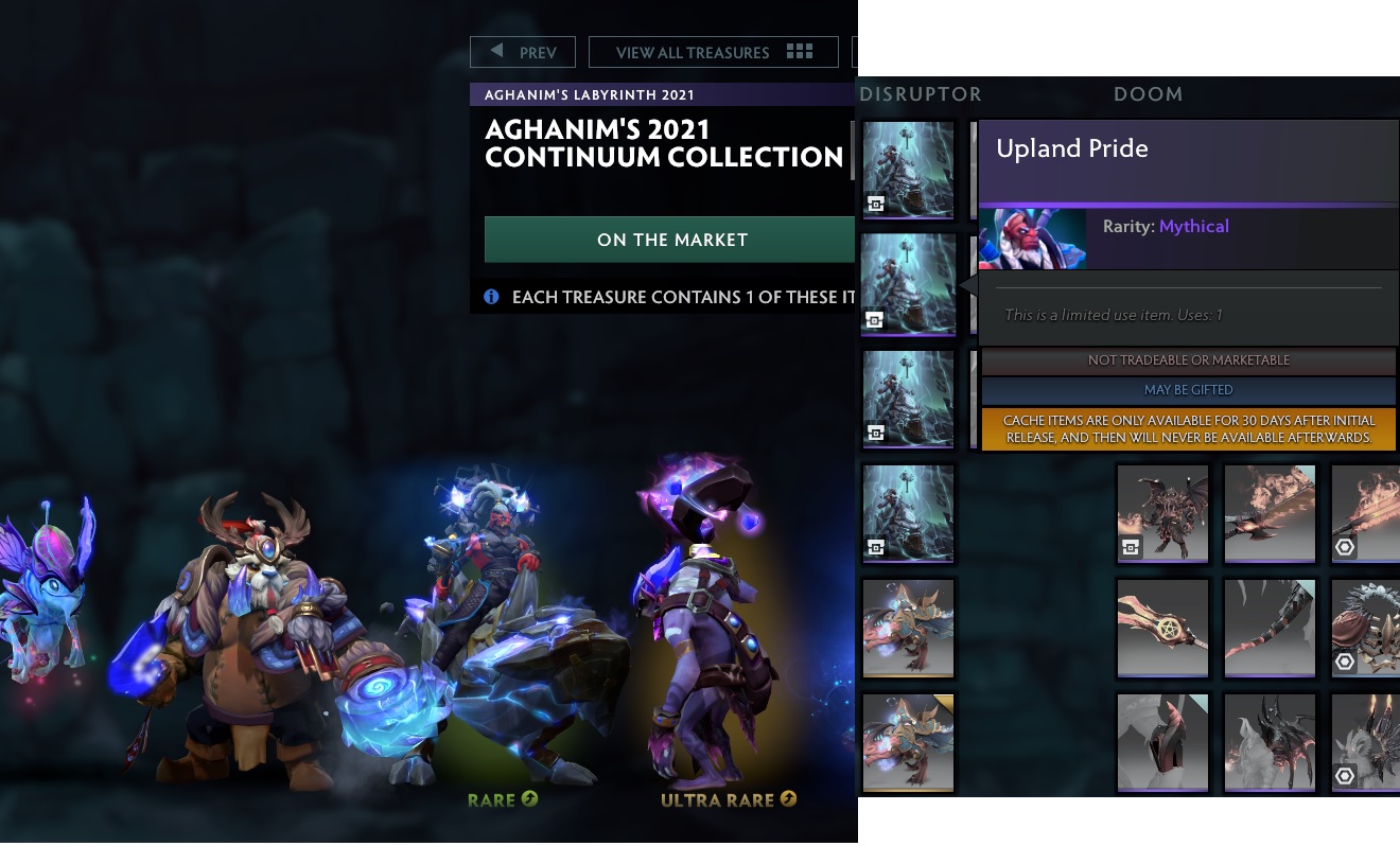 Reddit Dota 2 on Twitter: "Apparently, Disruptor's Upland Pride set from Aghanim's 2021 ...