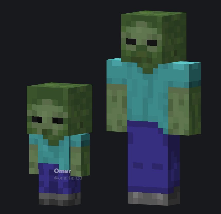Baby Minecraft Mobs