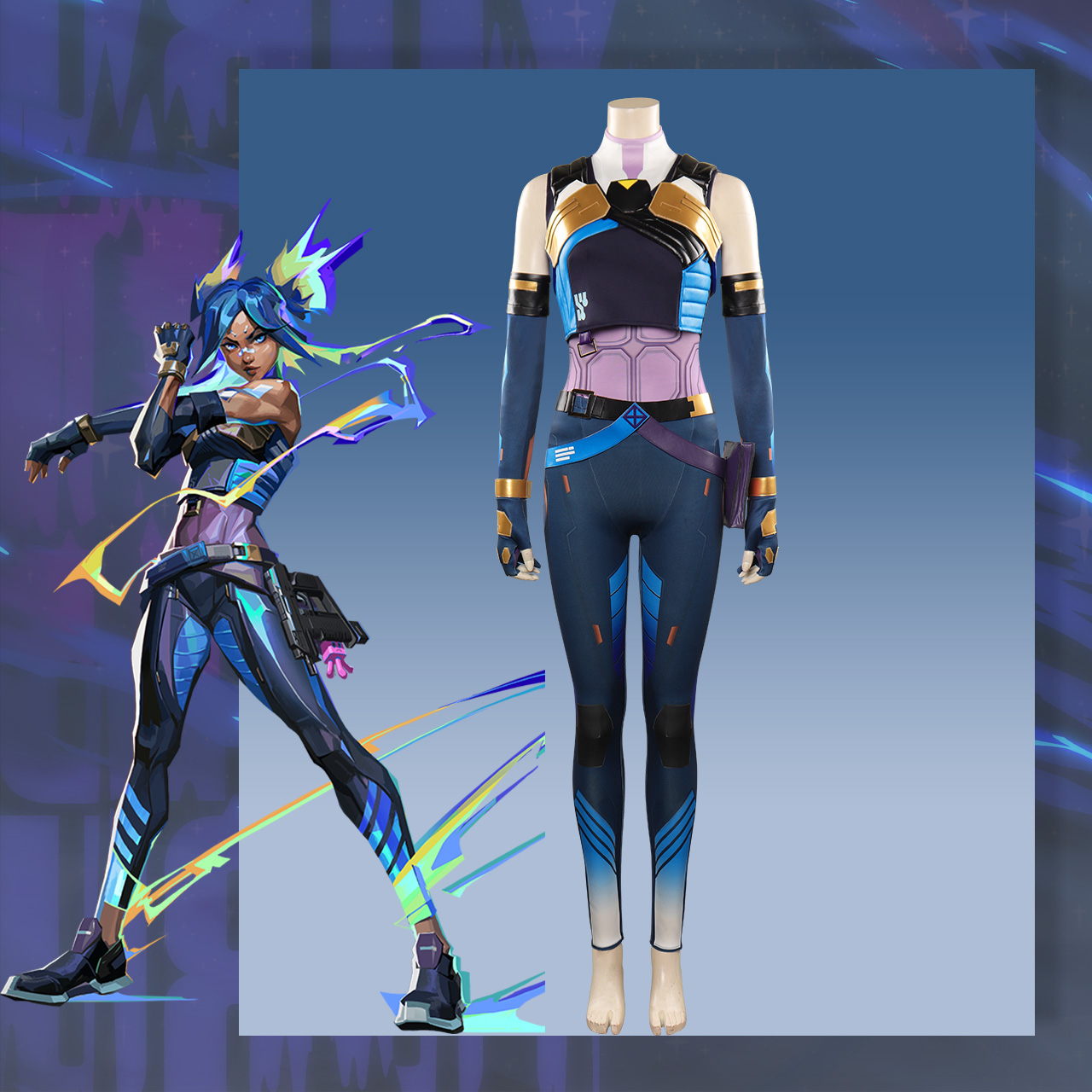 Cosplaysky On Twitter New Costume Preview Valorant Neon Cosplay Do