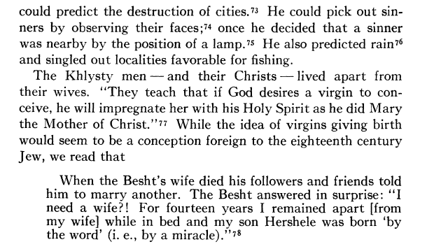 The Russian Dissenting Sects and Their Influence on Israel Baal Shem ...