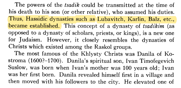 The Russian Dissenting Sects and Their Influence on Israel Baal Shem ...