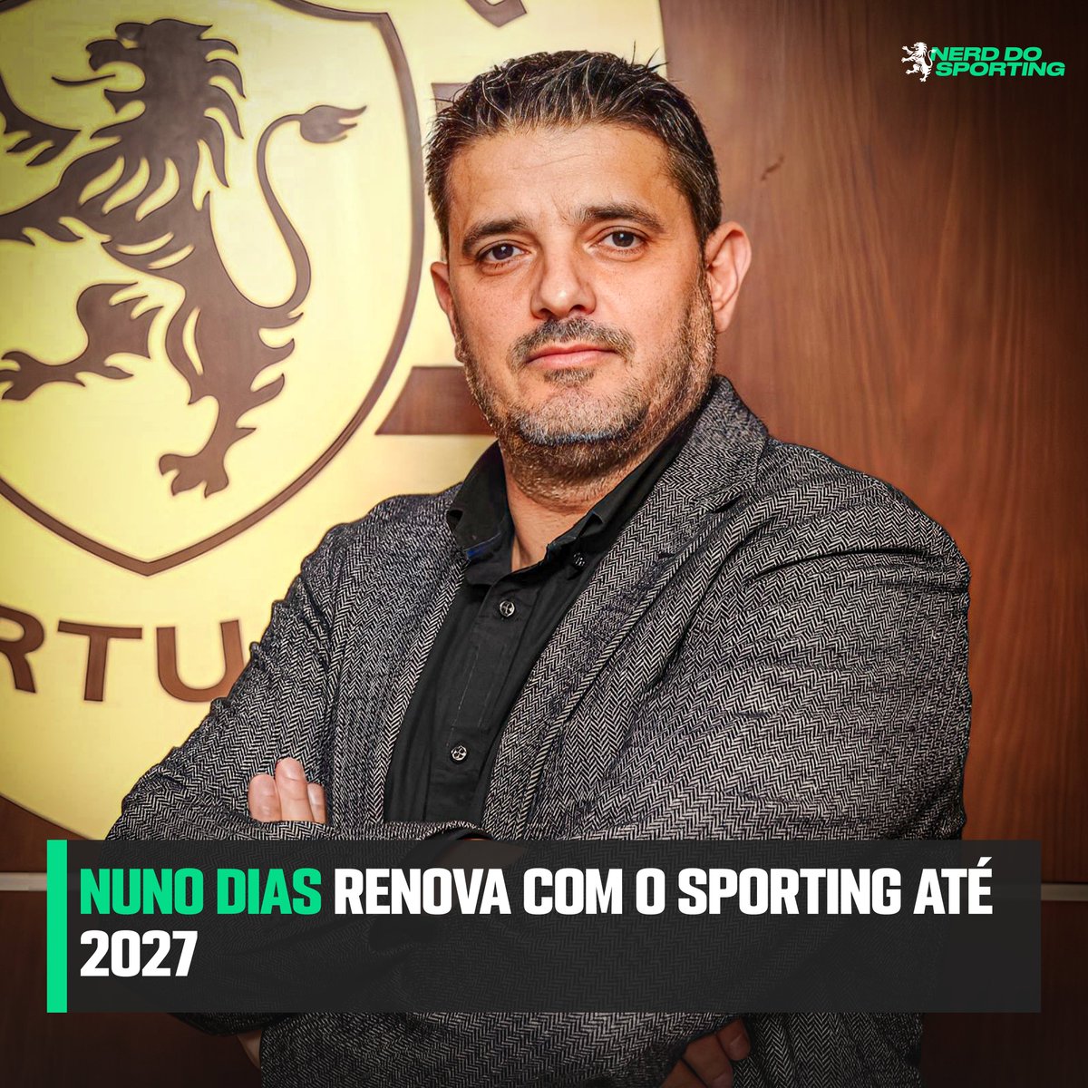 Nerd Do Sporting 💚🦁 on Twitter: "🚨 Nuno Dias renova com o Sporting até 2027! Nuno Dias ...