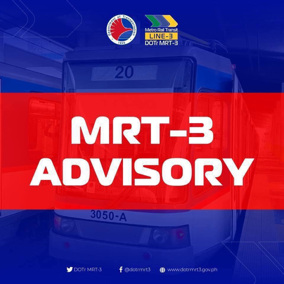 DOTr MRT-3 on Twitter: " MRT-3 ADVISORY The MRT-3 is currently implementing a provisional ...