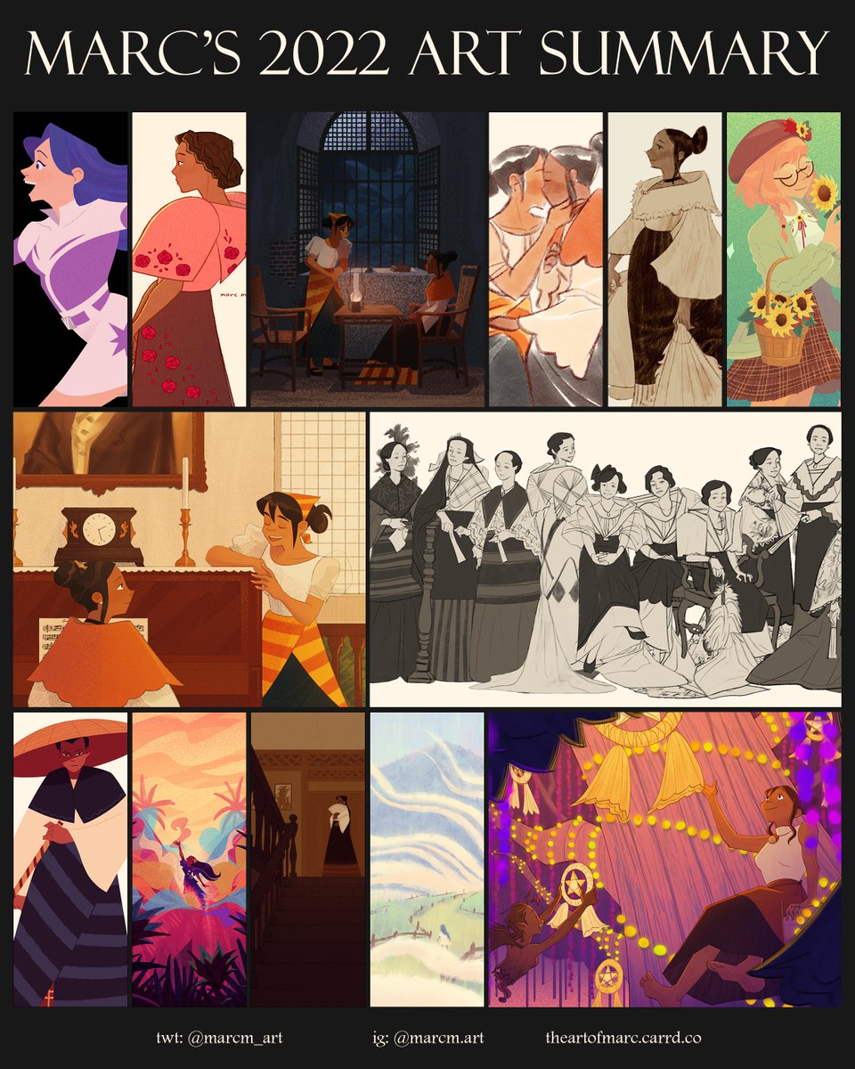 「⭐️ 2022 art summary!!! excited to make 」|⭐ marc m. (she/her) | comms ...