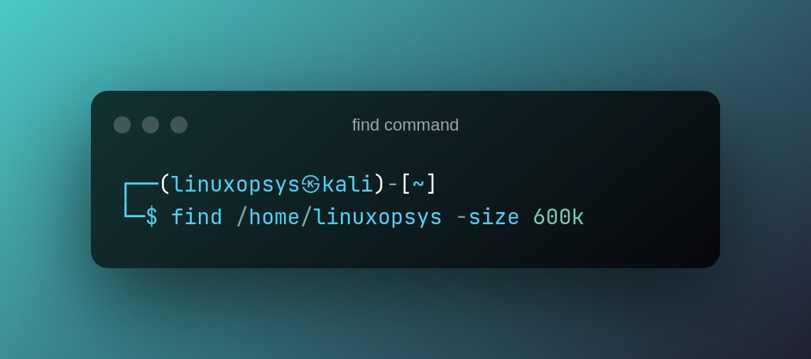 how to use the find command to search for files and directories in ...