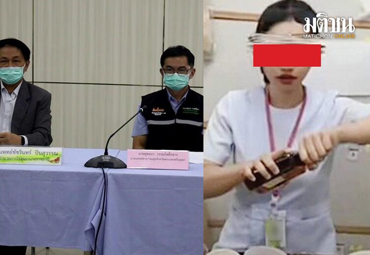 Khaosod English on Twitter: "(1/2) UPDATE: 17 hospital staff involved in a New Year drinking ...