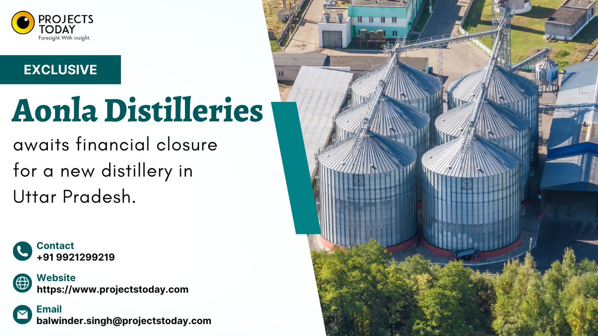 Projects Today on Twitter: "Aonla Distilleries is #planning to set up a grain-based #distillery ...