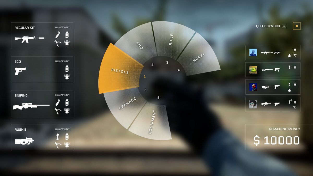 CS.MONEY Brasil on Twitter: "Zsolt Kaszanyicki criou essa UI mto doida pro @CSGO 🤯 Vocês curtiram?"