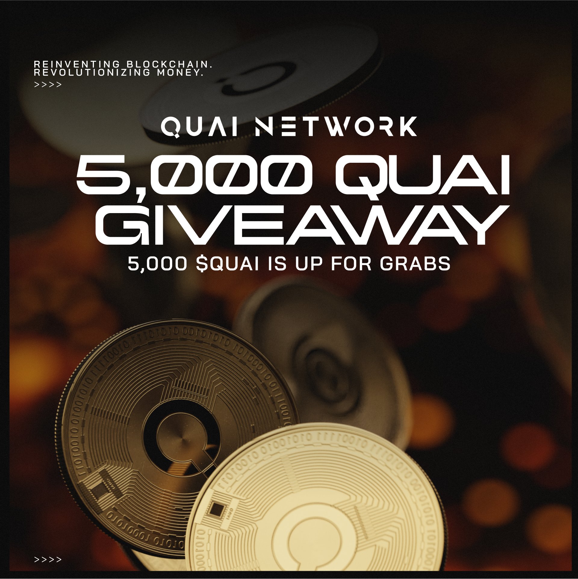 Quai Network🪙🪙 on Twitter: "We're giving away 5000 $QUAI. Follow @QuaiNetwork on Twitter Like ...