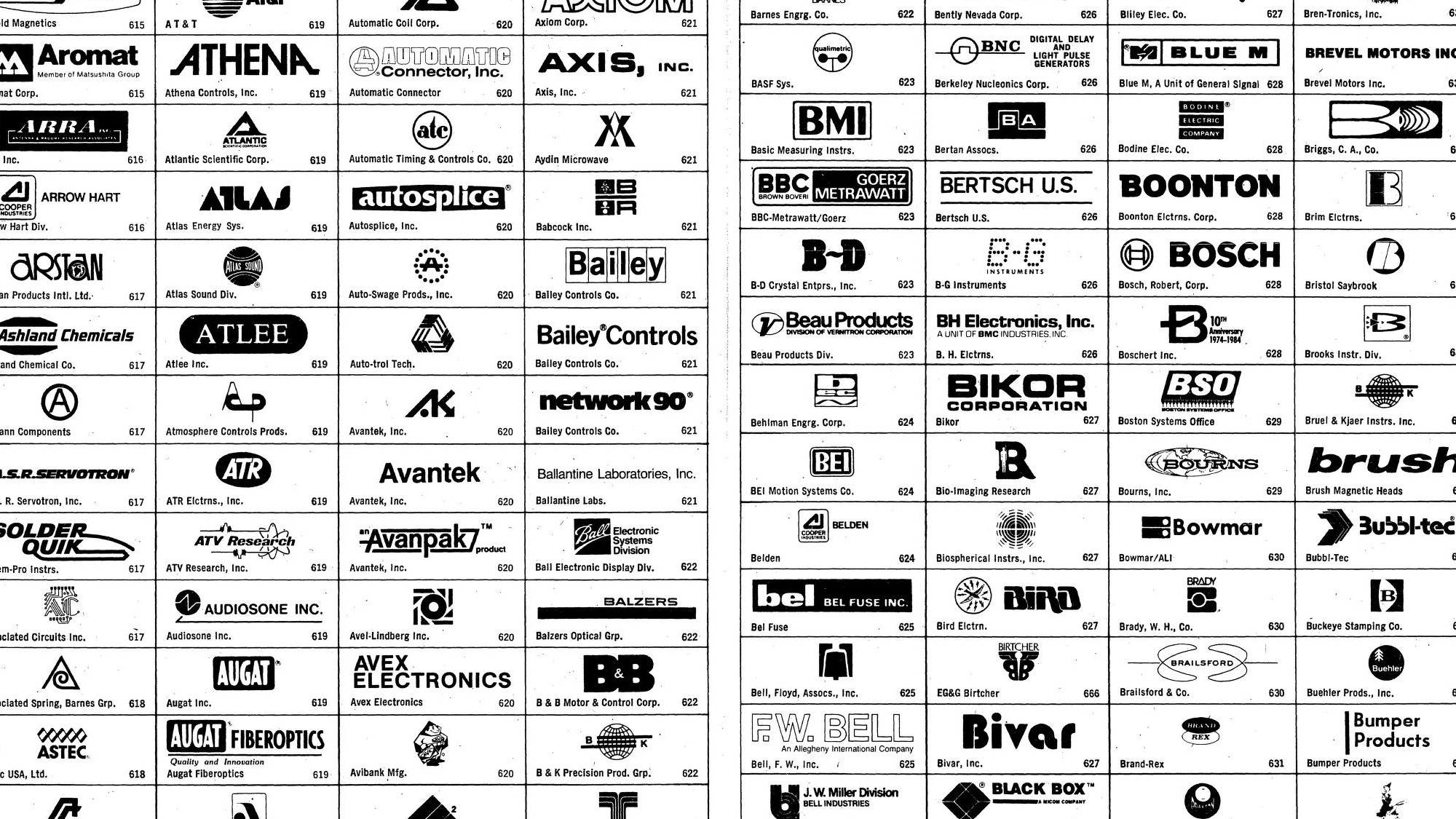 Electronic Manufacturer Logos