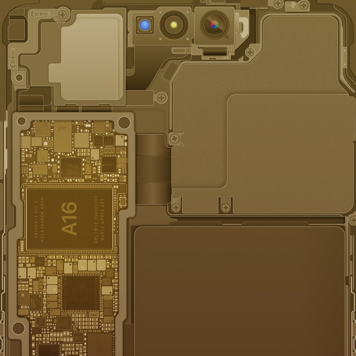 MDS on Twitter: "these iPhone wallpapers from @BasicAppleGuy are super cool. https ...