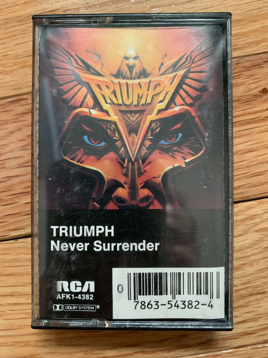 Monsters Of Rock® on Twitter: "On this day in 1983, Triumph released Never Surrender."