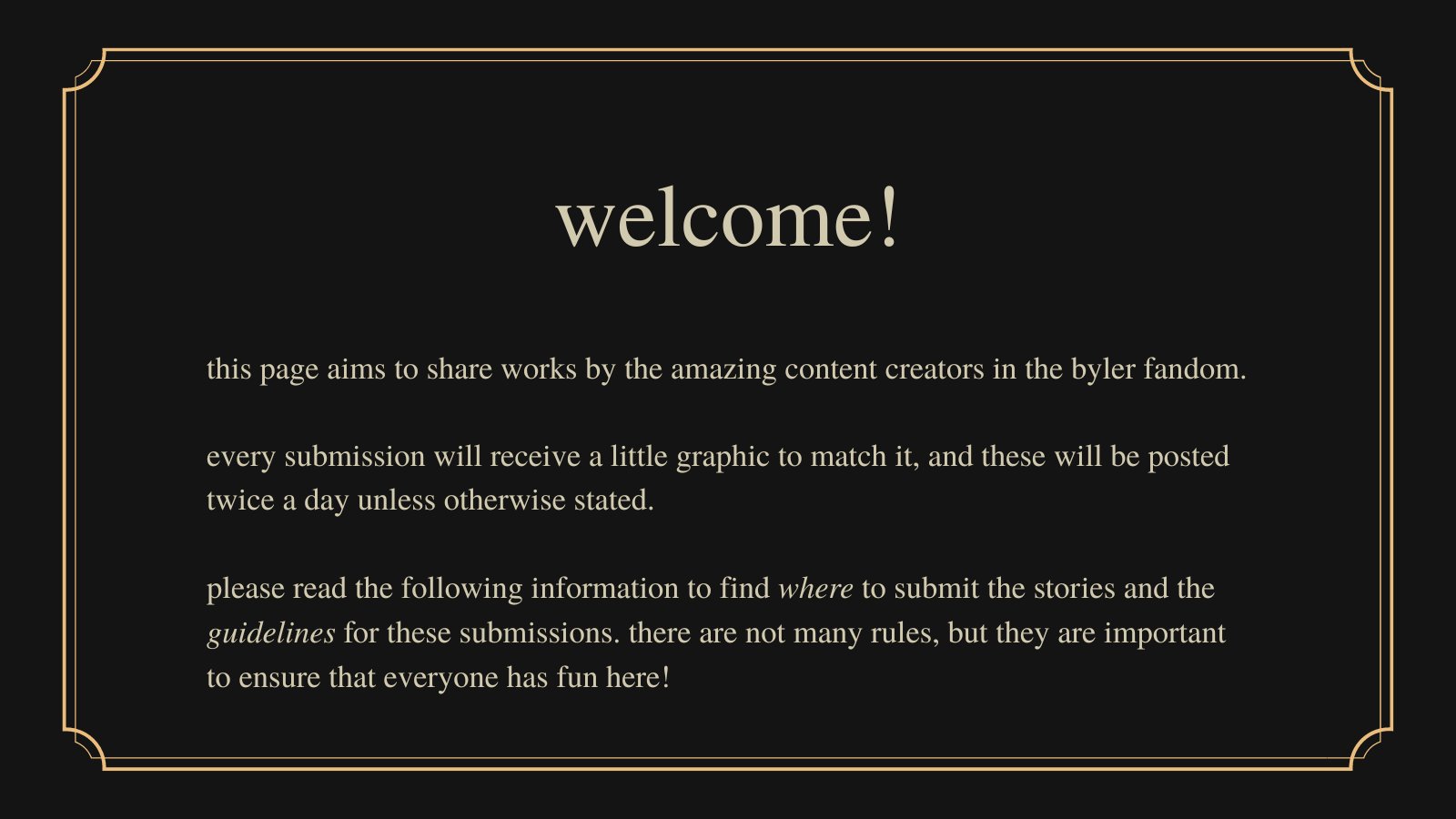 byler fic recs (@byIerficrecs) / Twitter