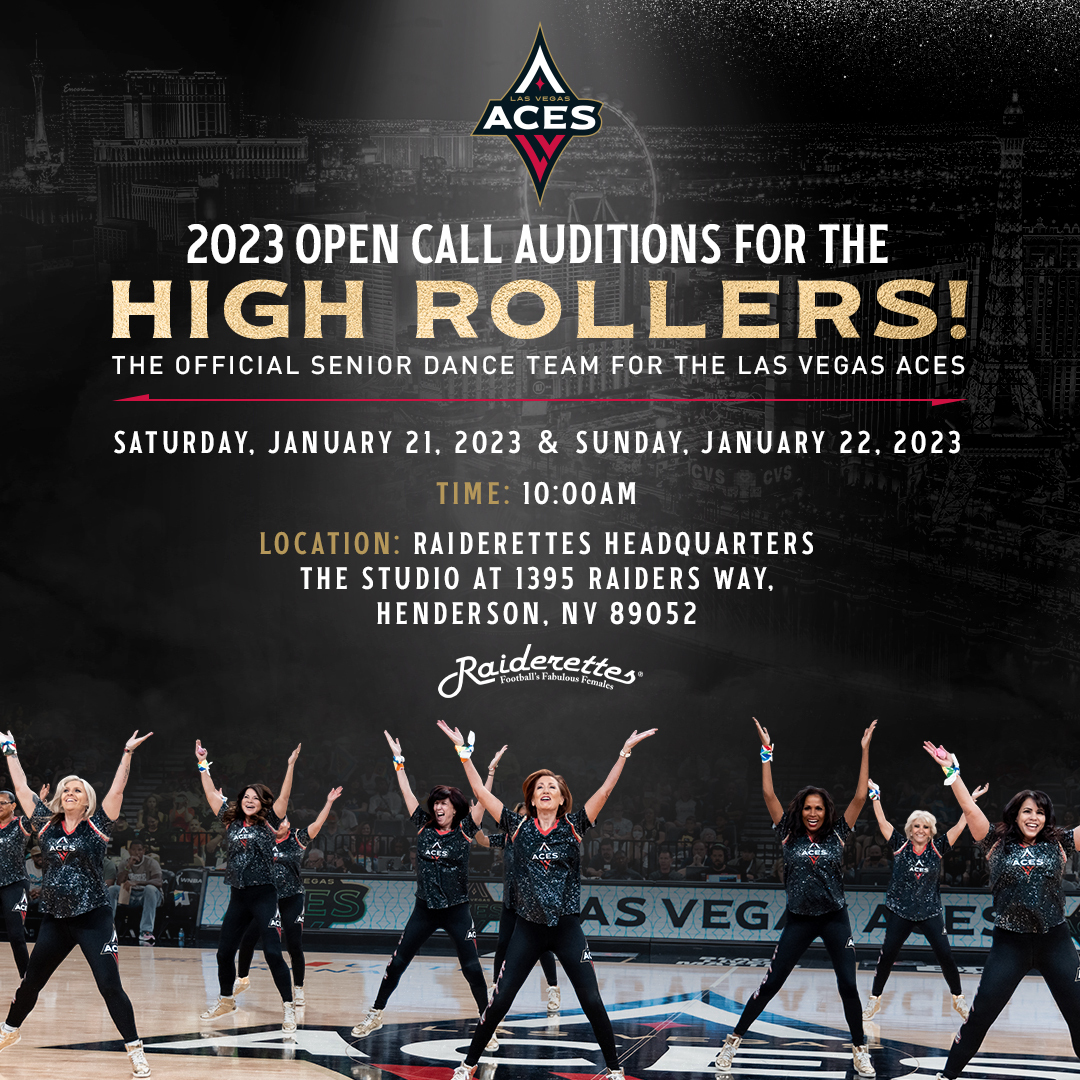 Raiderette Daily on Twitter: "RT @LVAces: 𝐇𝐈𝐆𝐇 𝐑𝐎𝐋𝐋𝐄𝐑𝐒 𝐀𝐔𝐃𝐈𝐓𝐈𝐎𝐍𝐒! 🎲🎰 Fabulous and over fifty ...