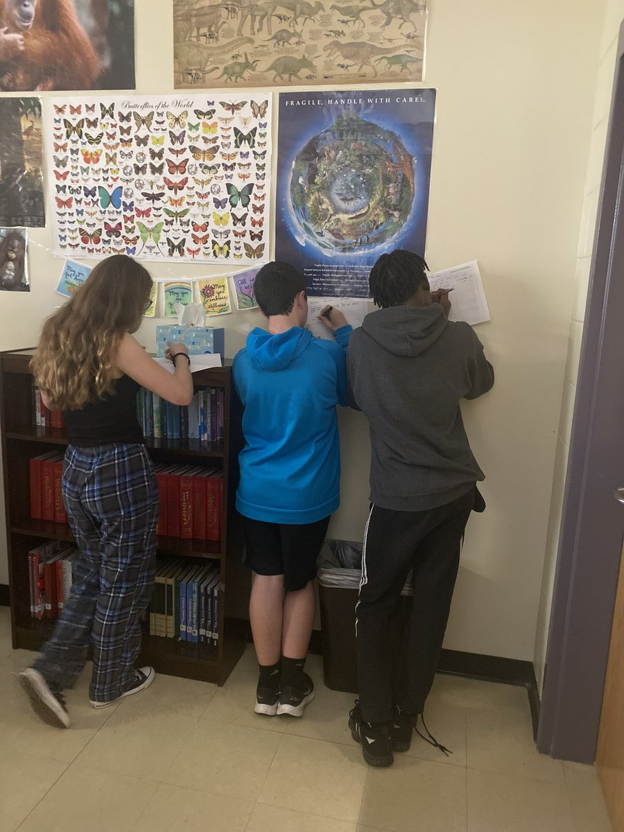 Porter Ridge Middle on Twitter: "Mrs. DeLucia’s students participating ...
