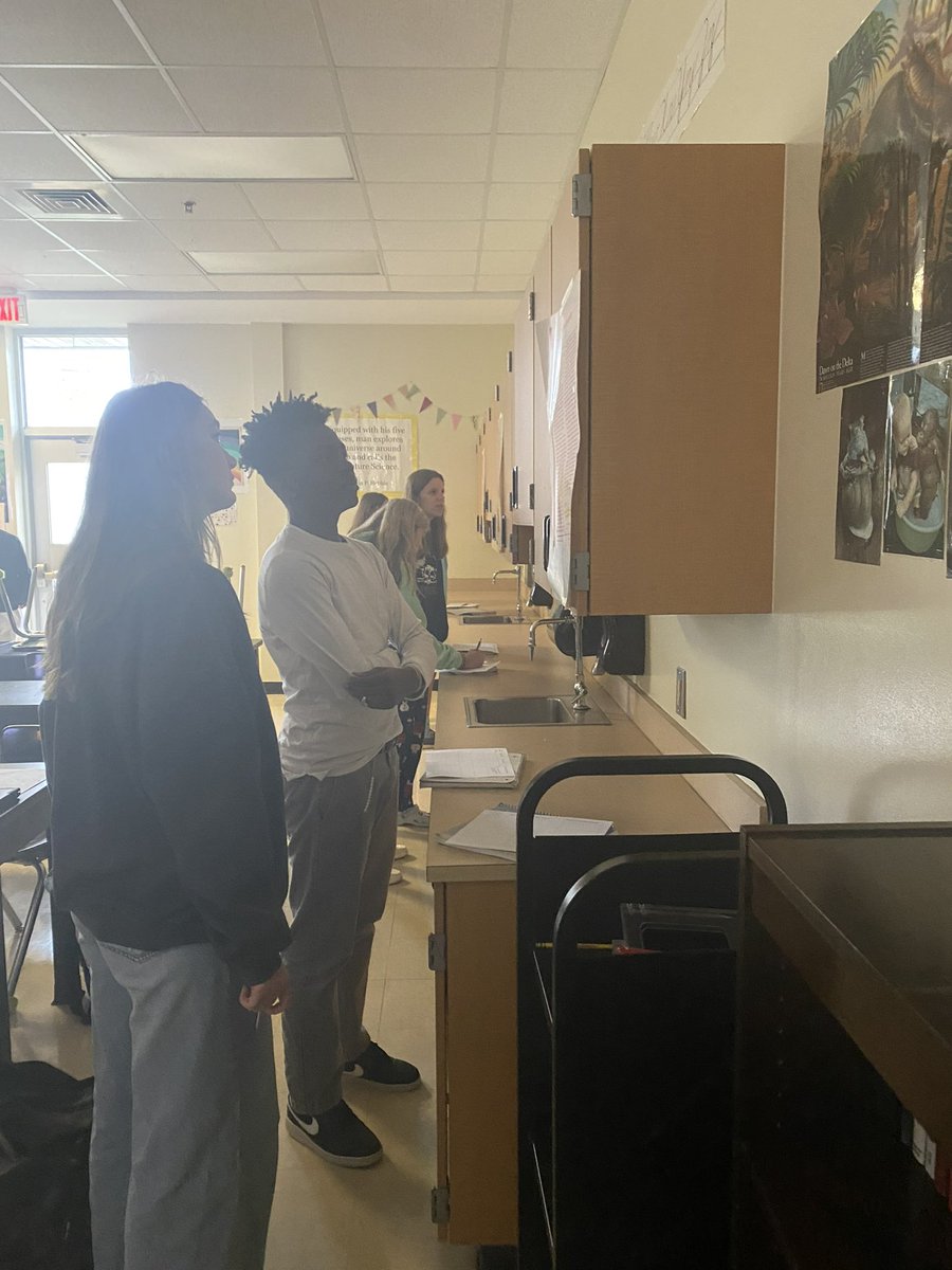 Porter Ridge Middle on Twitter: "Mrs. DeLucia’s students participating ...