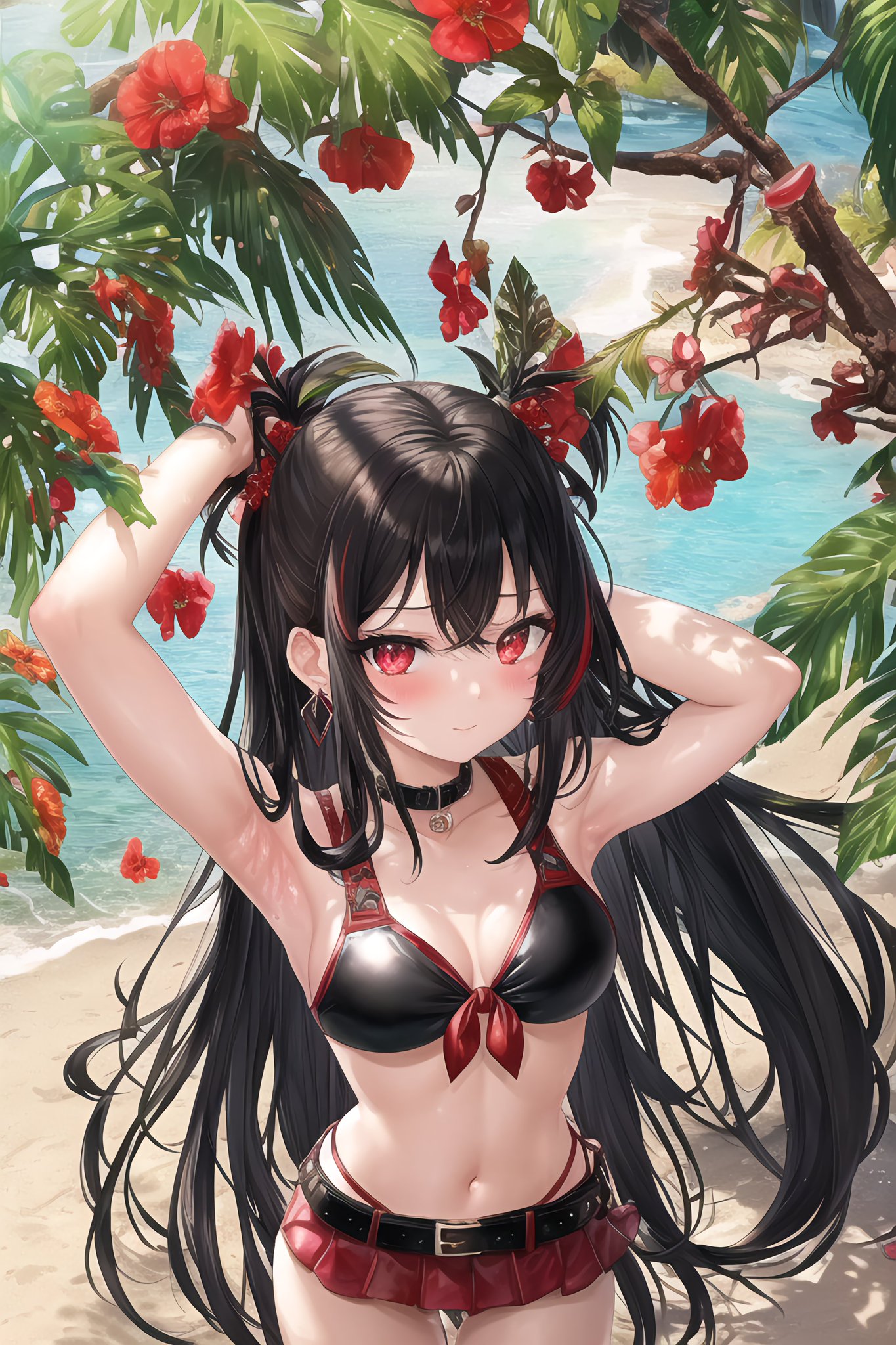 なるみん@23時就寝 on Twitter: "ぶらいかむ。さん(@vrai_ccccc)の許可が出たので水着着せちゃいました。 やっぱ本家のエロティックなスーツにはかなわないにゃん ...