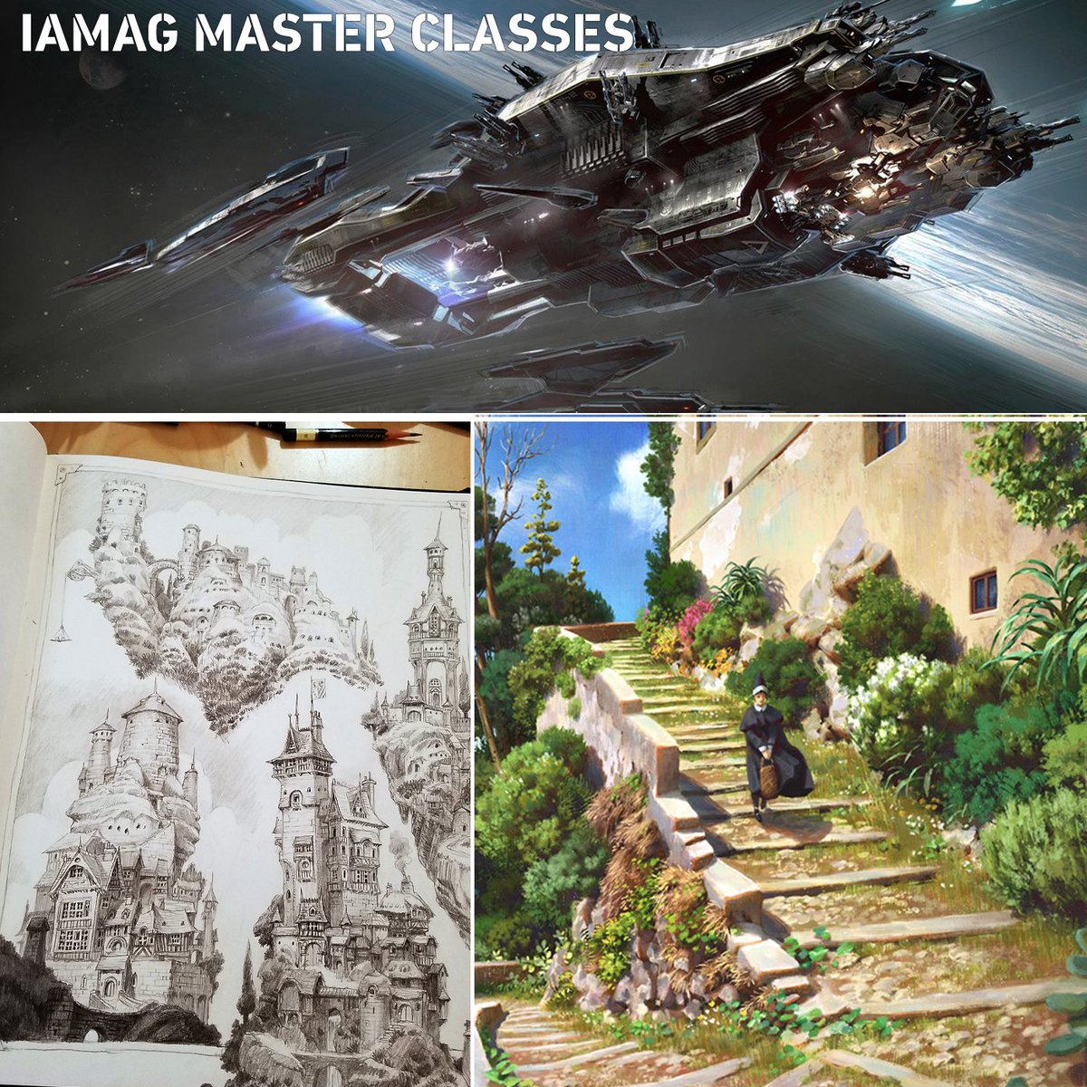 IAMAG on Twitter: "Getting into the creative process with as many different artists as possible ...