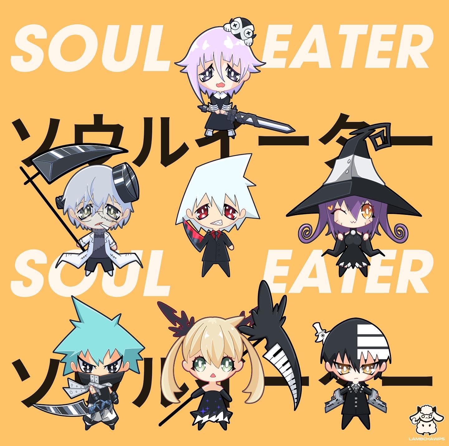 Chibi Soul Eater Characters Soul Eater Death The Kid Chibi Free Image