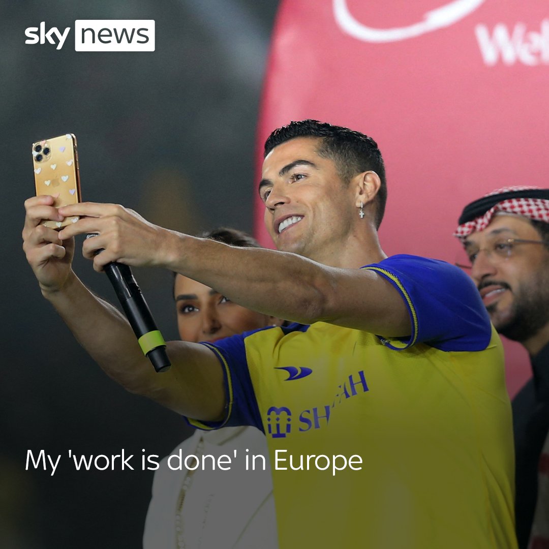 Sky News On Twitter Cristiano Ronaldo Says His Work Is Done In