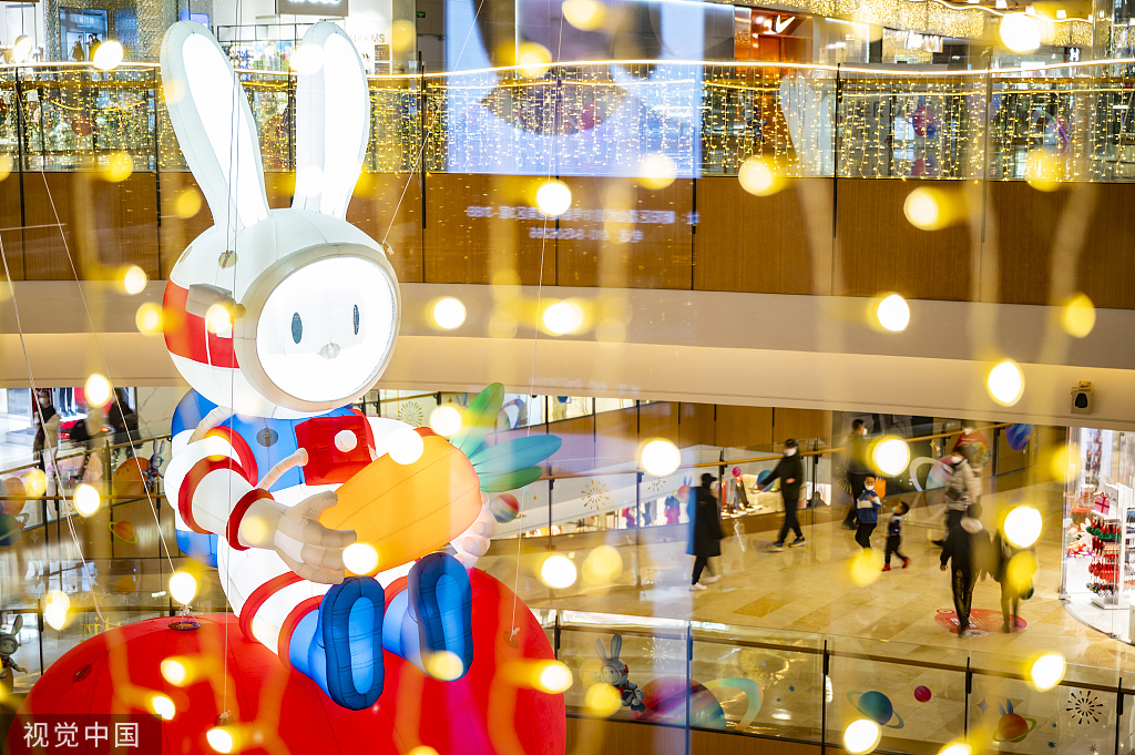 The Year of the Rabbit is around the corner and rabbit decorations in ...