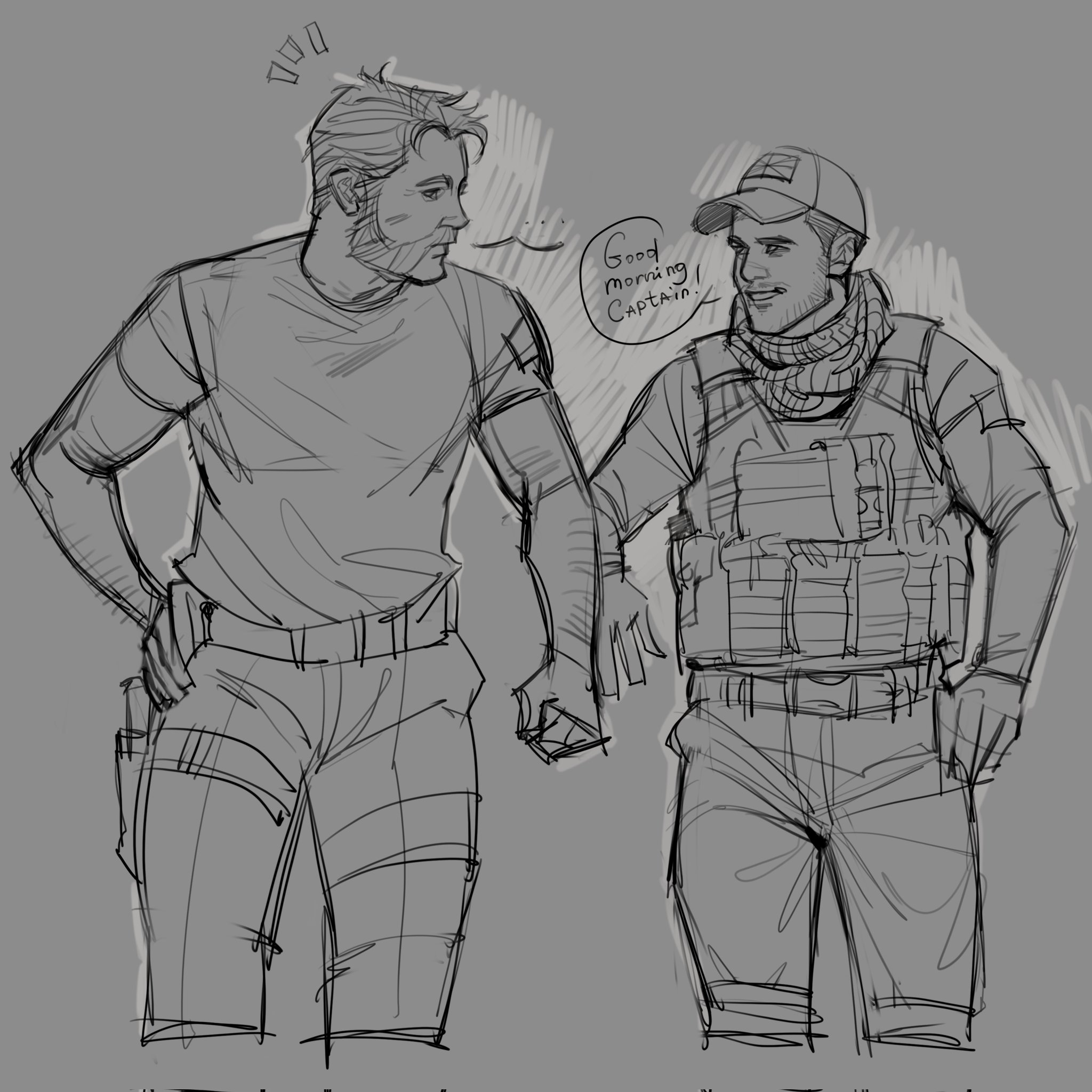 Call Of Duty Soap Drawing