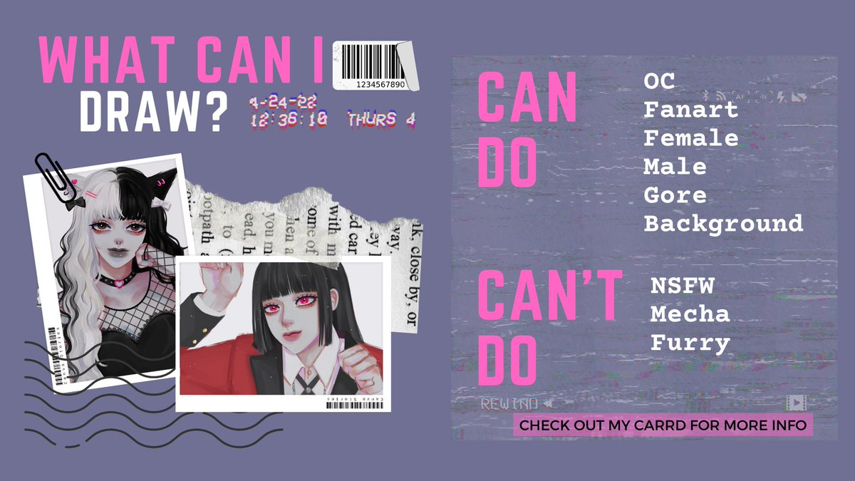 zeroqueen | comms OPEN! on Twitter: "COMMISSION OPEN! Hello! I'm open for Commission with newly ...