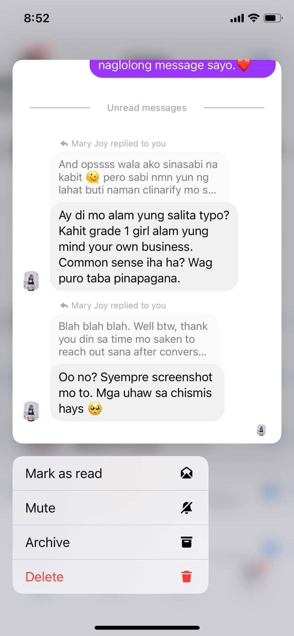 ️🎶 on Twitter: "++ open ending muna tayo sa Mary Joy Santiago and Mccoy cheating story ft ...