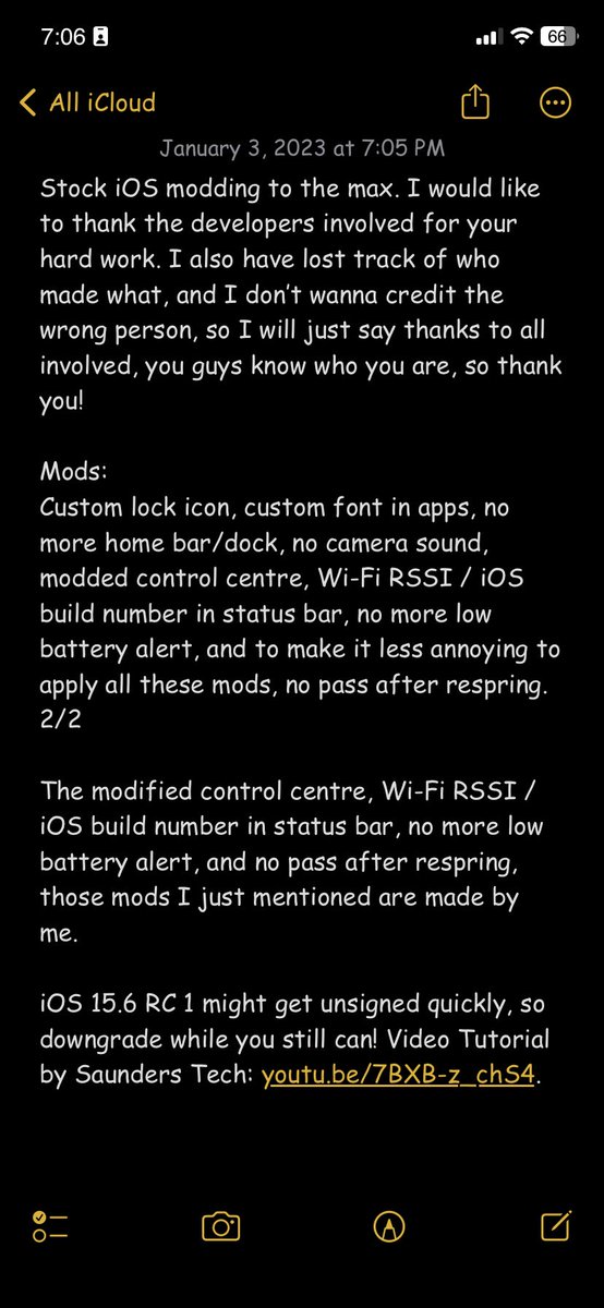 iTech Expert on Twitter: "Stock iOS modding to the max. Thank you to the developers involved for ...