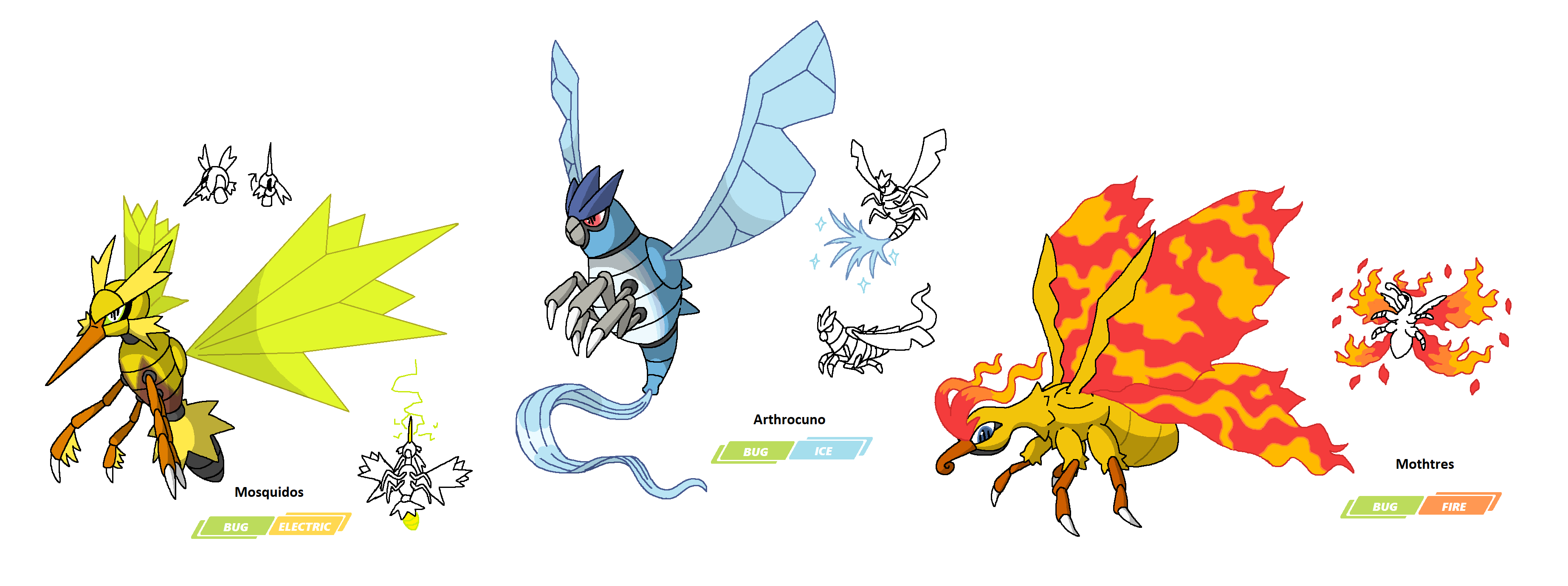 Fakemon Legendary Ideas