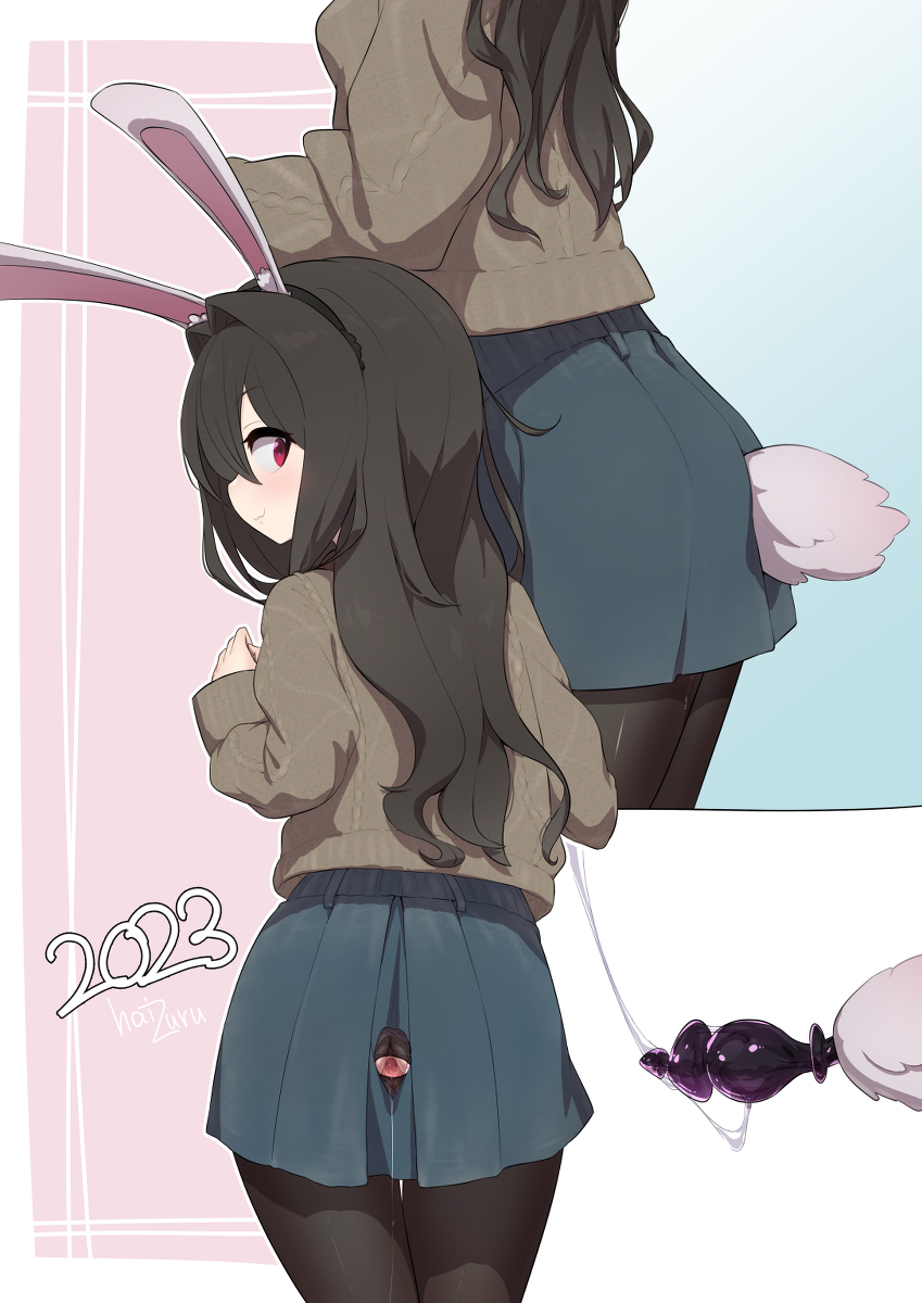 Sinonome on Twitter: "RT @haizuru_: [R-18] 2023 #アナル #アナルプラグ https://pixiv.net/artworks/104223907…"