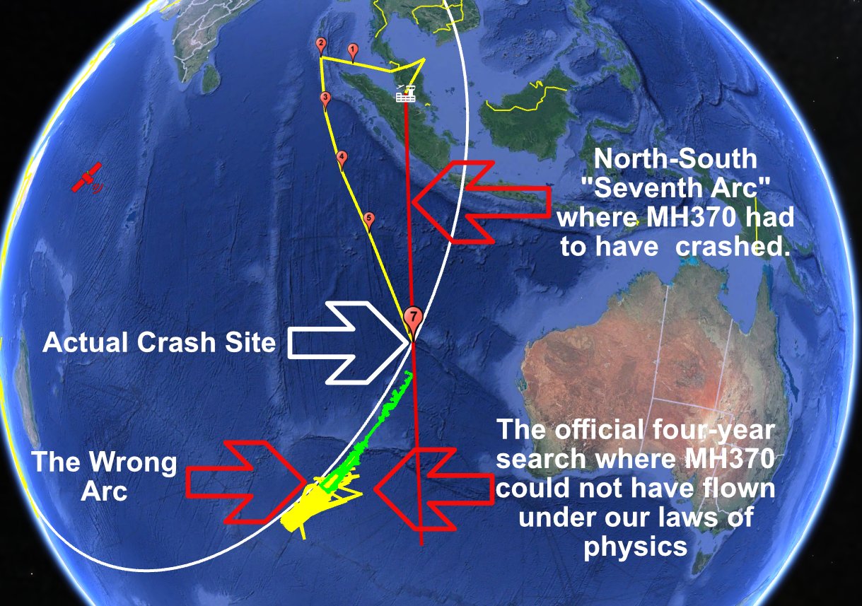 Mh370 Indian Ocean Map