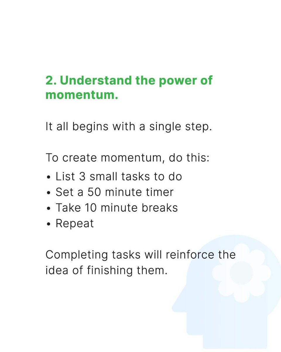 9 STEPS ON HOW TO BEAT PROCRASTINATION.... - Thread from Mindset ...