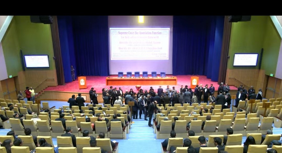 Bar And Bench On Twitter Supreme Court Bar Associations Farewell For