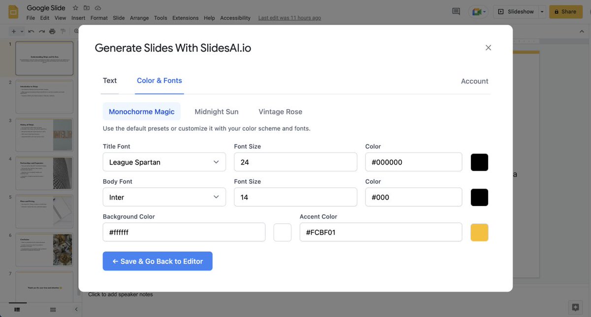 🥁🥁 Introducing SlidesAI - Create Presentation Slides with AI In Seconds SlidesAI can summarise ...