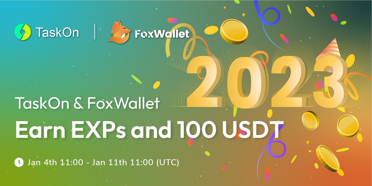 TaskOn - A Web3 Task Collaboration Platform on Twitter: "🎉Here comes #TaskOn x @FoxWallet new ...