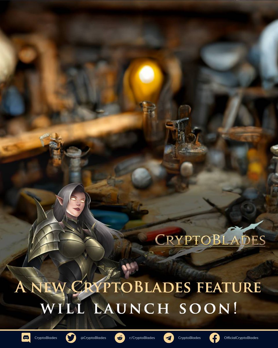 CryptoBlades on Twitter: "📢Everyone's waiting will be live tomorrow! 🔔Turn on your notification ...