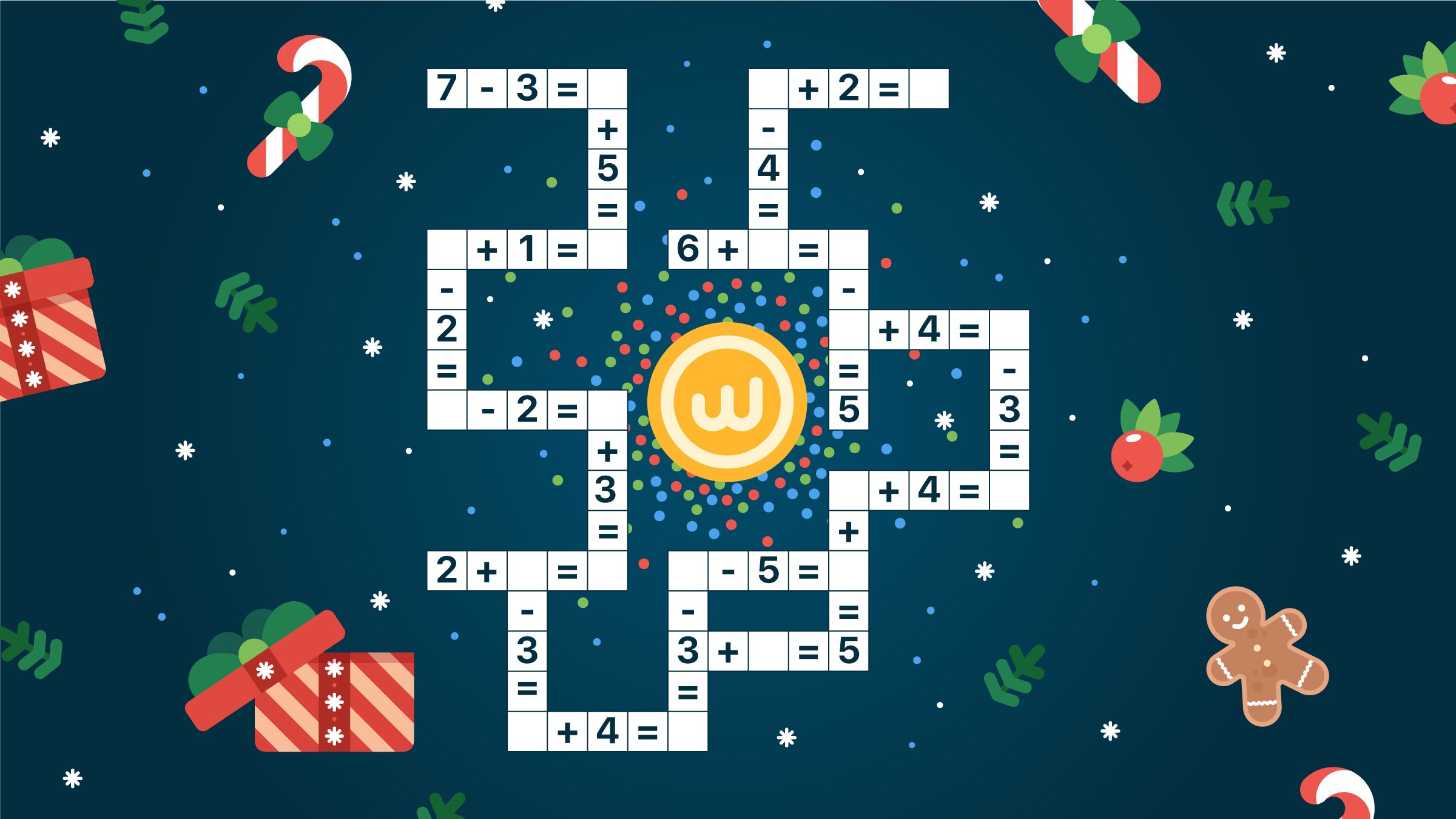 Walken - PUBLIC BETA is Live! on Twitter: "☃Winter Vibes Puzzle🎄 🧐Solve the mathematical puzzle ...