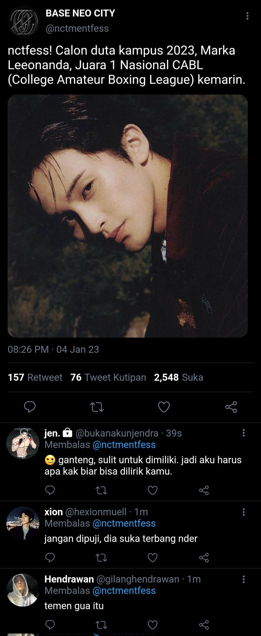 are. on Twitter: "── Bōxing ; Petınju Handal 🔞 a Markno onshoot au Sekian lama hanya melihat ...